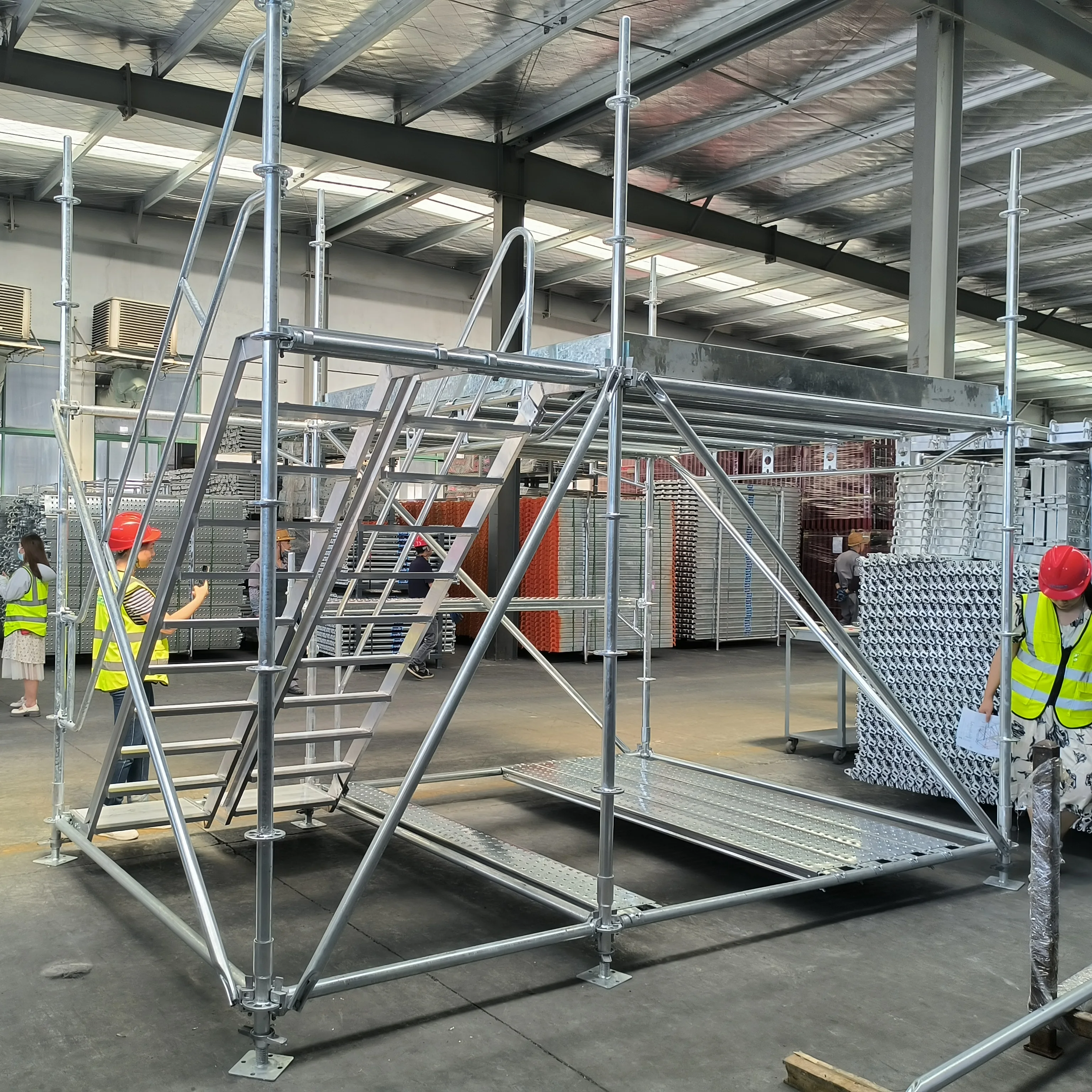 Ringlock Metal Scaffolding System Ringlock Scaffolding For Construction ...
