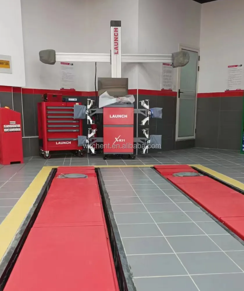Launch X-831 PRO Auto Tracking 3D Wheel Alignment Machine