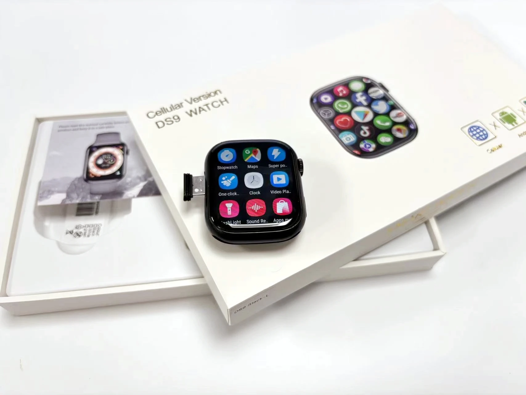 Reloj 4g Smartwatch Ds9 Watch 9 Cellular Version Google Play Wifi Gps ...