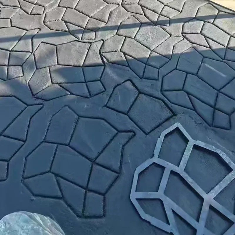 Paver Block Mould Plastic Paving Pavement Reusable Concrete Path Moulds ...