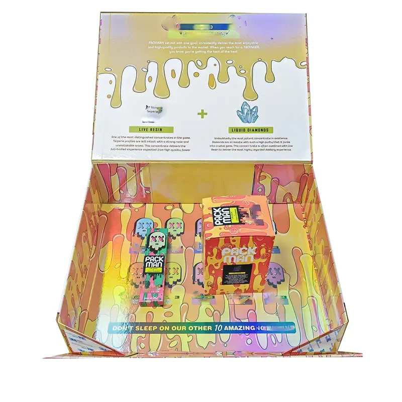 2023 Custom Logo Empty Cartridges Packaging Box Packman Carts ...