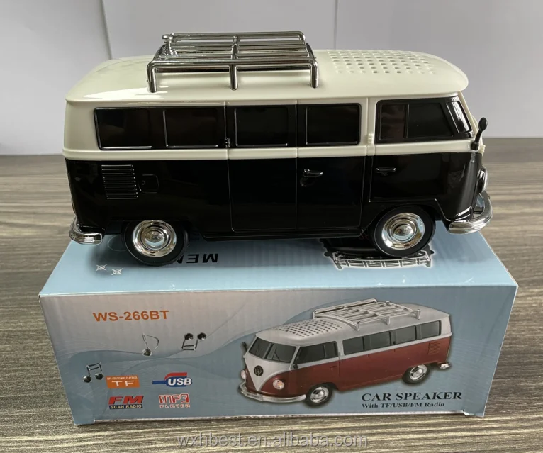 Waterproof Mini Portable Music Player - WS-266 Bus Speaker