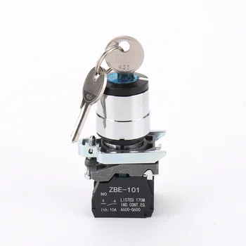 Sentai Xb4 Mounting Hole 22mm Metal Push Button Key Rotary Selector ...