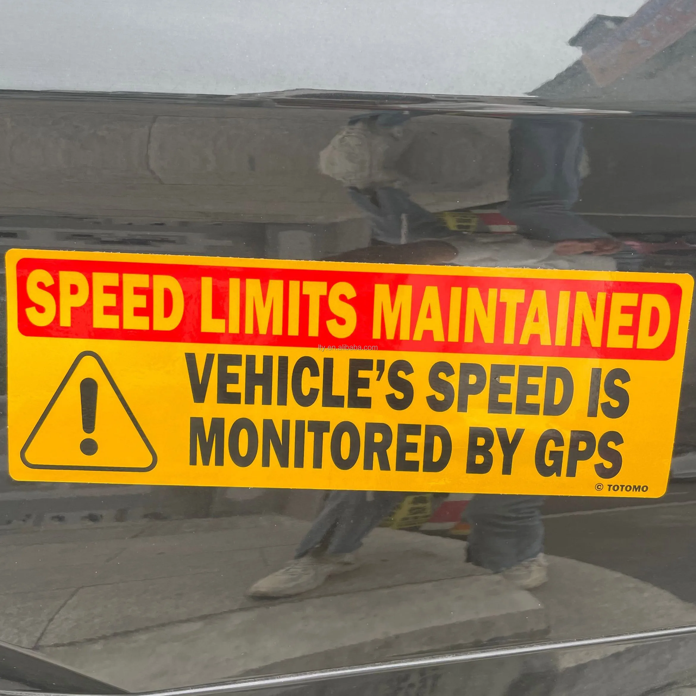 Highly Reflective 3M Glue Bumper Stickers for Car Safety