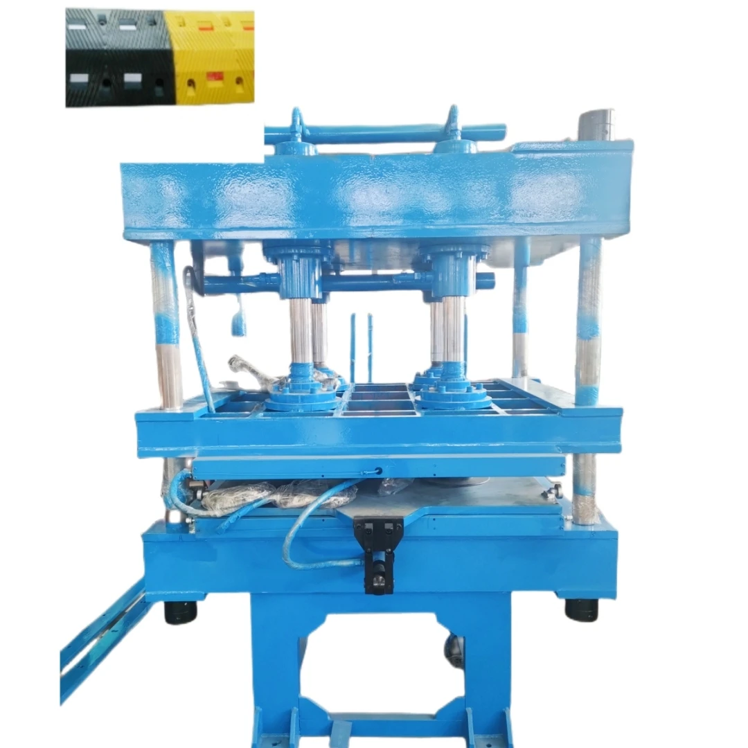 Rubber Speed Bumps Making Machine Rubber Vulcanizing Press Machine ...