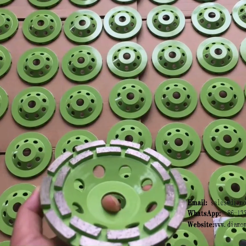 7 Inch 9 Short 9 Long Super Turbo Diamond Grinding Cup Wheel For ...