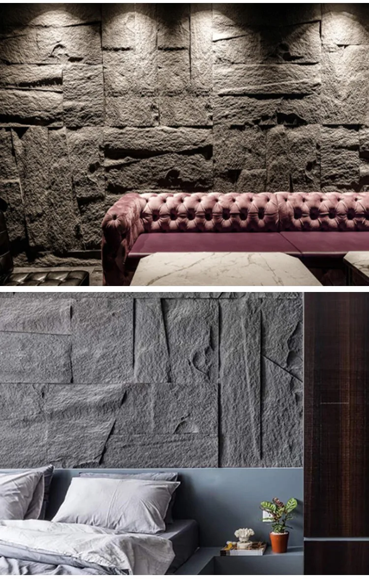 Sxp Luxury 3d Wall Sticker Pu Faux One Artificial Stone Wall Panel ...
