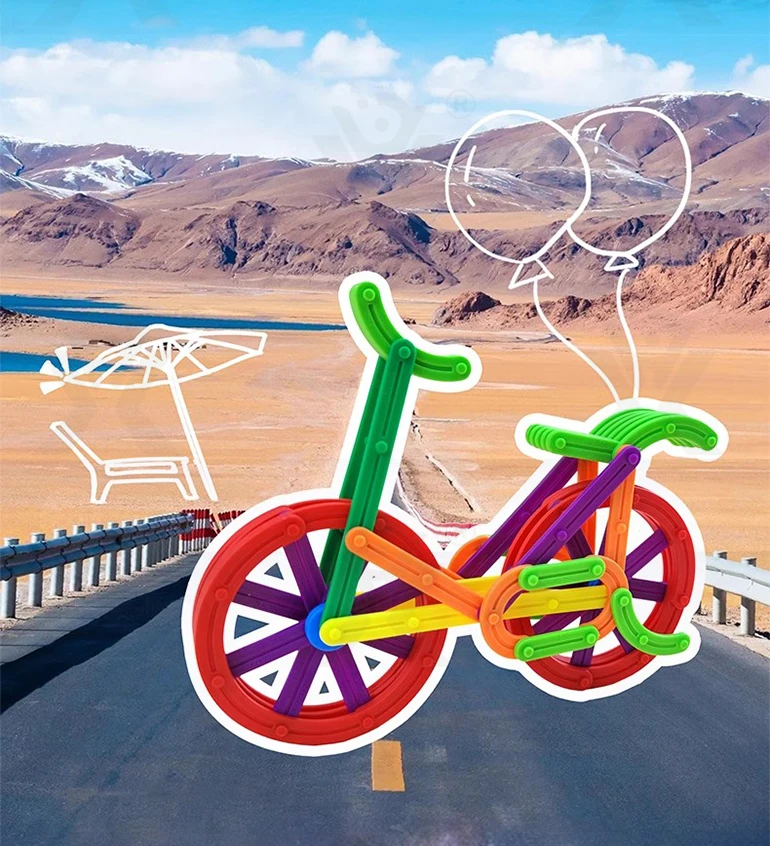 Chengji Toys Educational Kids Children Building Block Preschool Diy ...