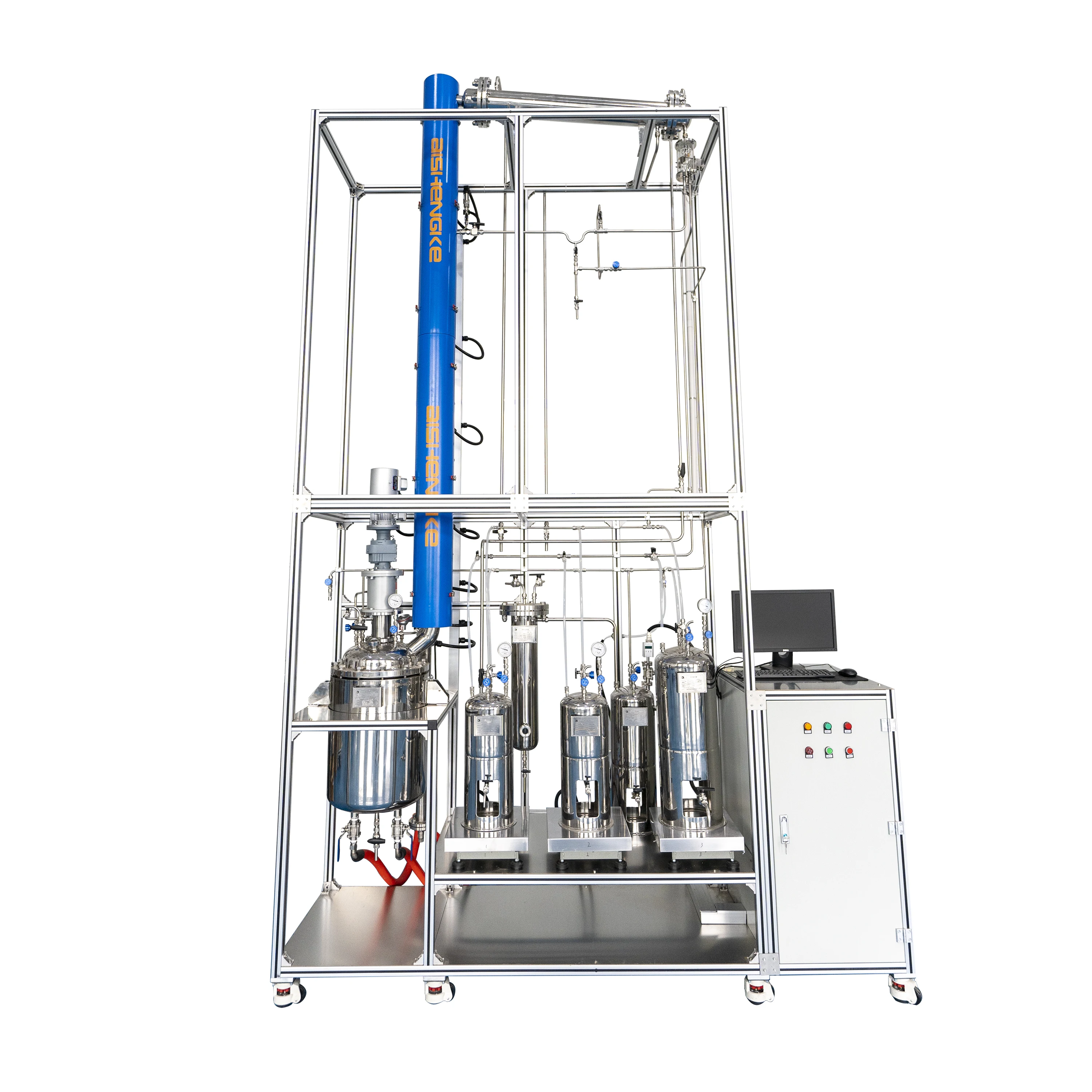 Lab 50 100 150 200L Stainless Steel Essential Crude Oil Fractional ...