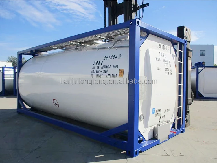 LR Certified ASME Standard 20ft ISO Tank Container for Oil