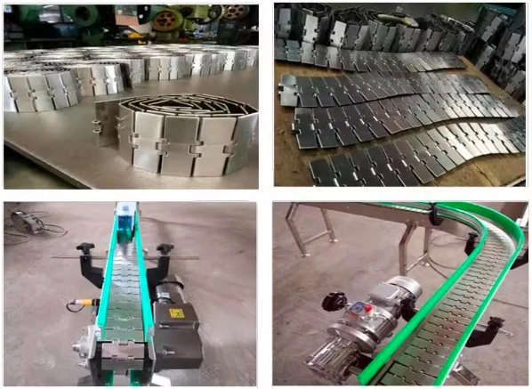 812 Stainless Steel Chain Plate Single Hinge Straight Row Flat Top ...