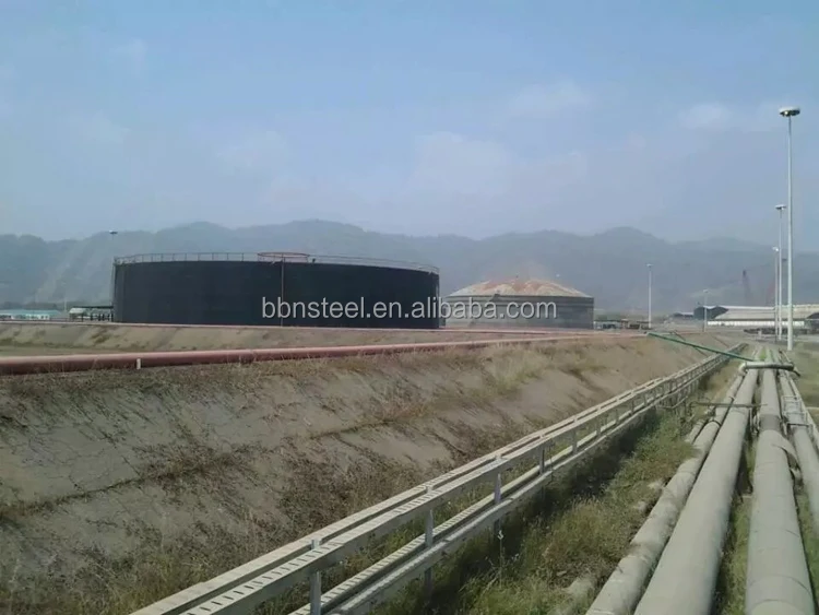 Large Scale Diesel Fuel Storage Tanks - Fixed Roof Tanks