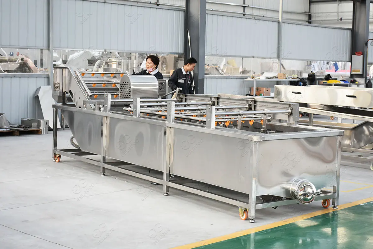 Yong Coconut Cleaning and Blanching Green Leaves Coconut Washing ...