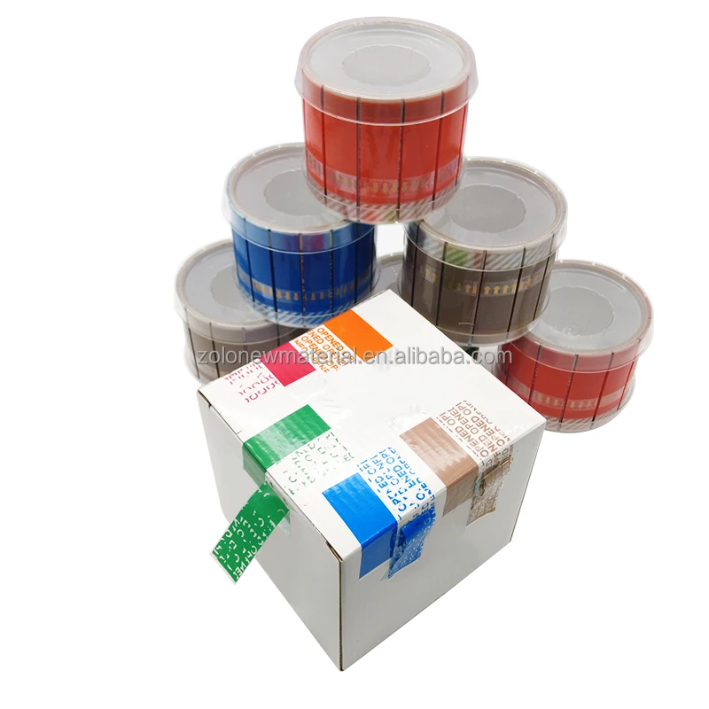 Blue Security Tape Easy Tape For Sealing Box With Hidden Text Open Void ...