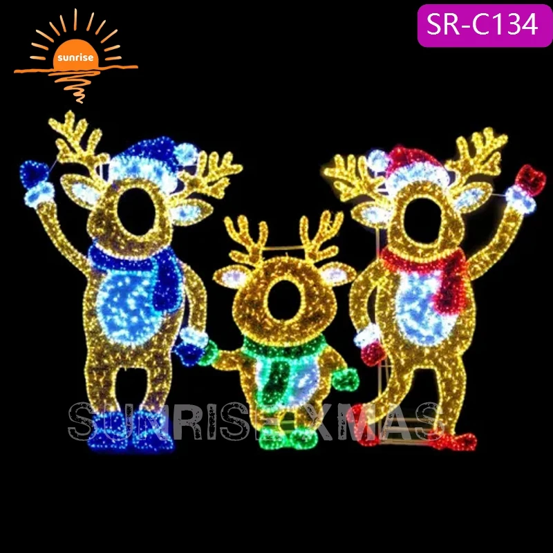 Outdoor Waterproof LED Christmas Train - Luxury Lights