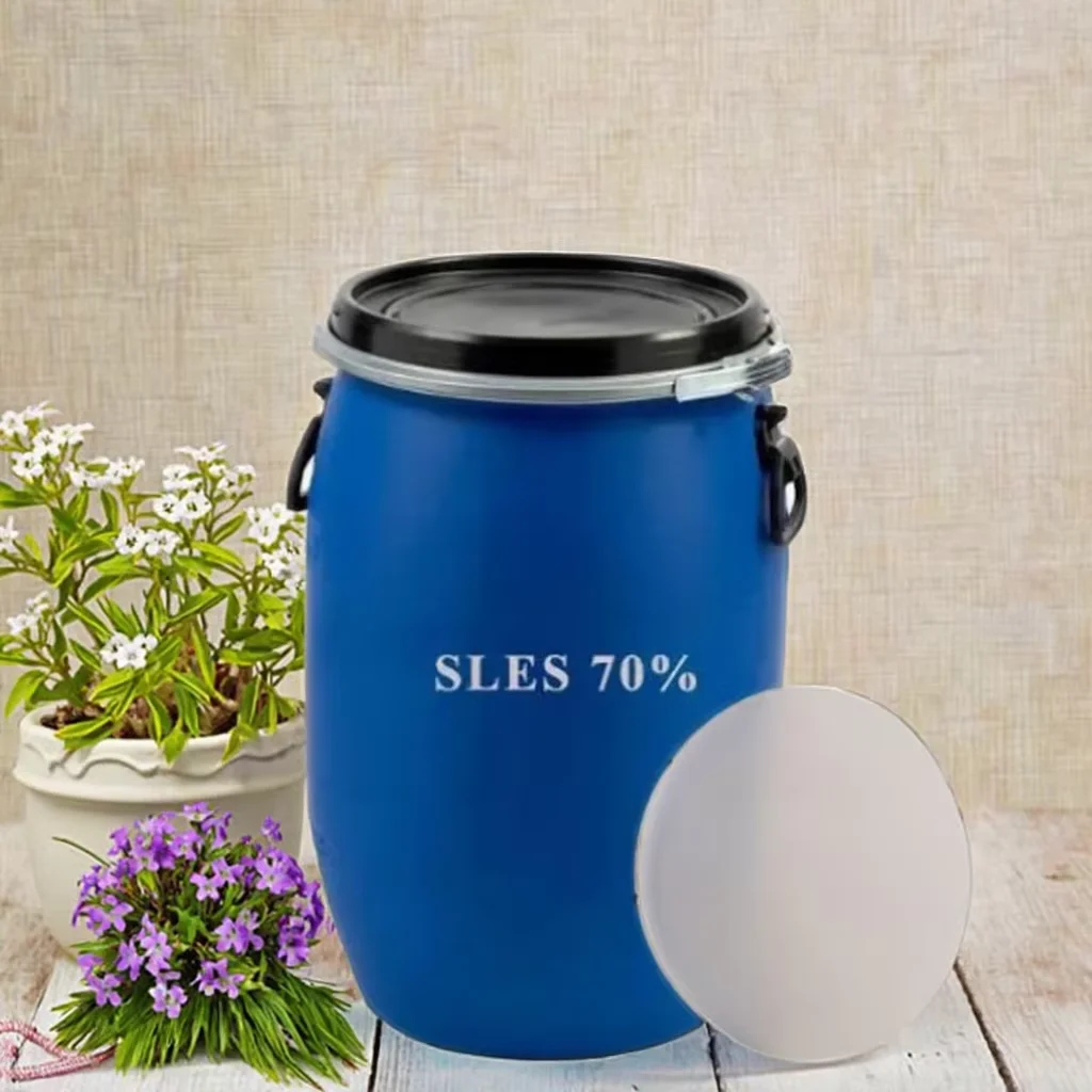 SLES Sodium Lauryl Ether Sulfate 70% Texapon SLES N70 Chemical ...