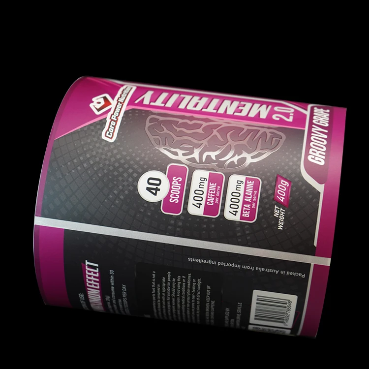 Customized Private Logo Cmyk Water Resistant Paper Health Product Spot ...