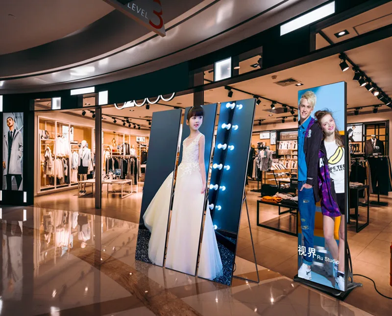 Indoor LED Poster Frame Display - P2.5 LED Billboard for Advertising ...