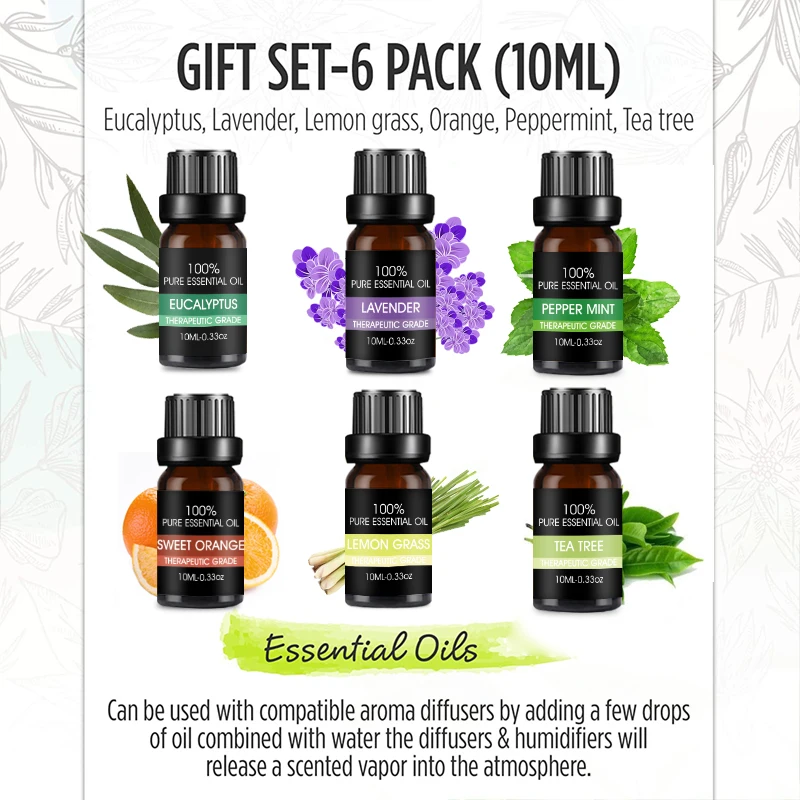 Essential Oil Private Label 100% Pure Aroma Essential Oil Set--high ...
