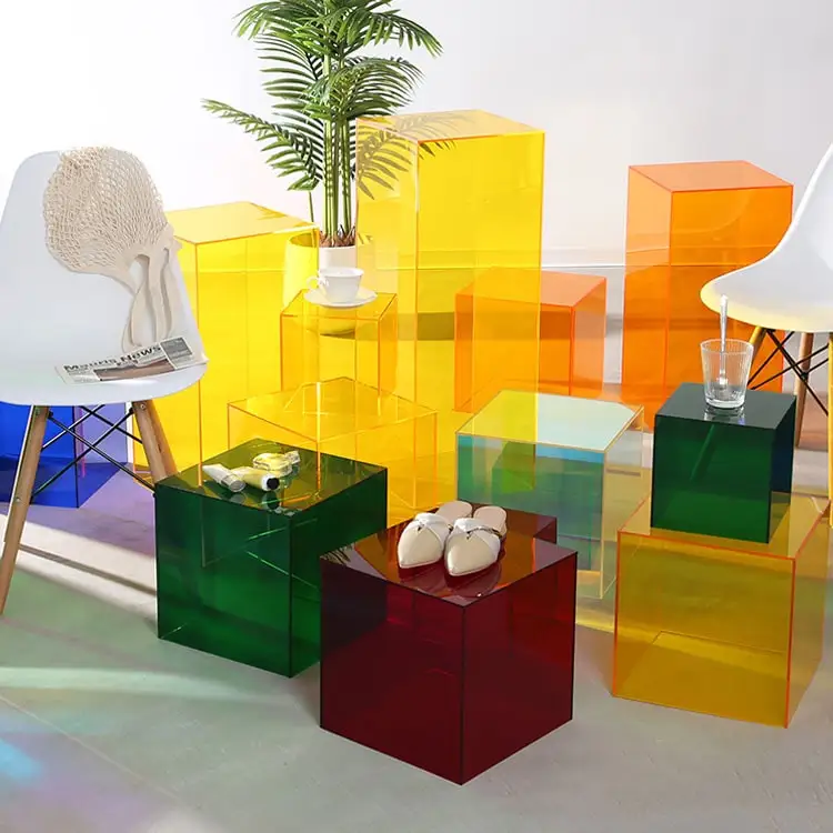 Acrylic Display Racks - Customizable Modern Exhibition Stands