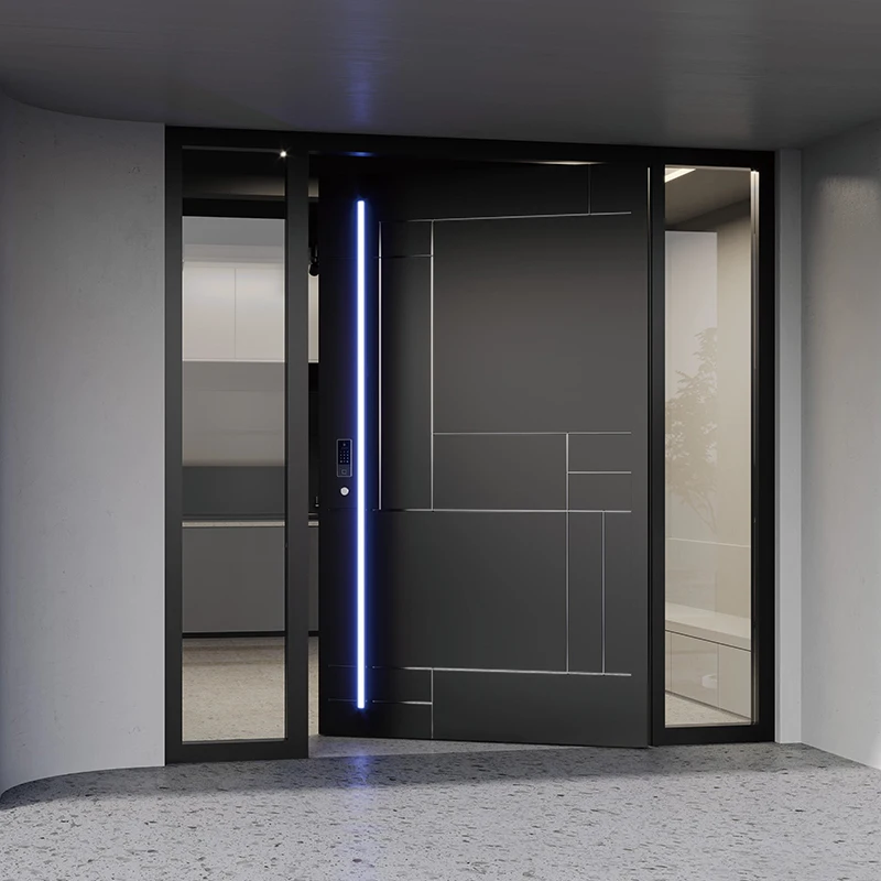 Luxury Smart Multi Lock Entrance Doors - Anti-Theft Security