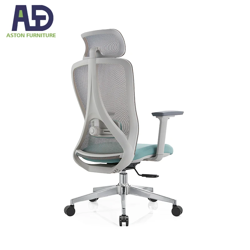 Aston Contemporary Ergonomic Office Chair Mesh Mid-Back Swivel ...