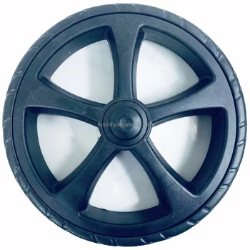 8 Inch Shopping Cart Wheels Eva Foam Wheel Plastic 5 Spokes Wheel For ...