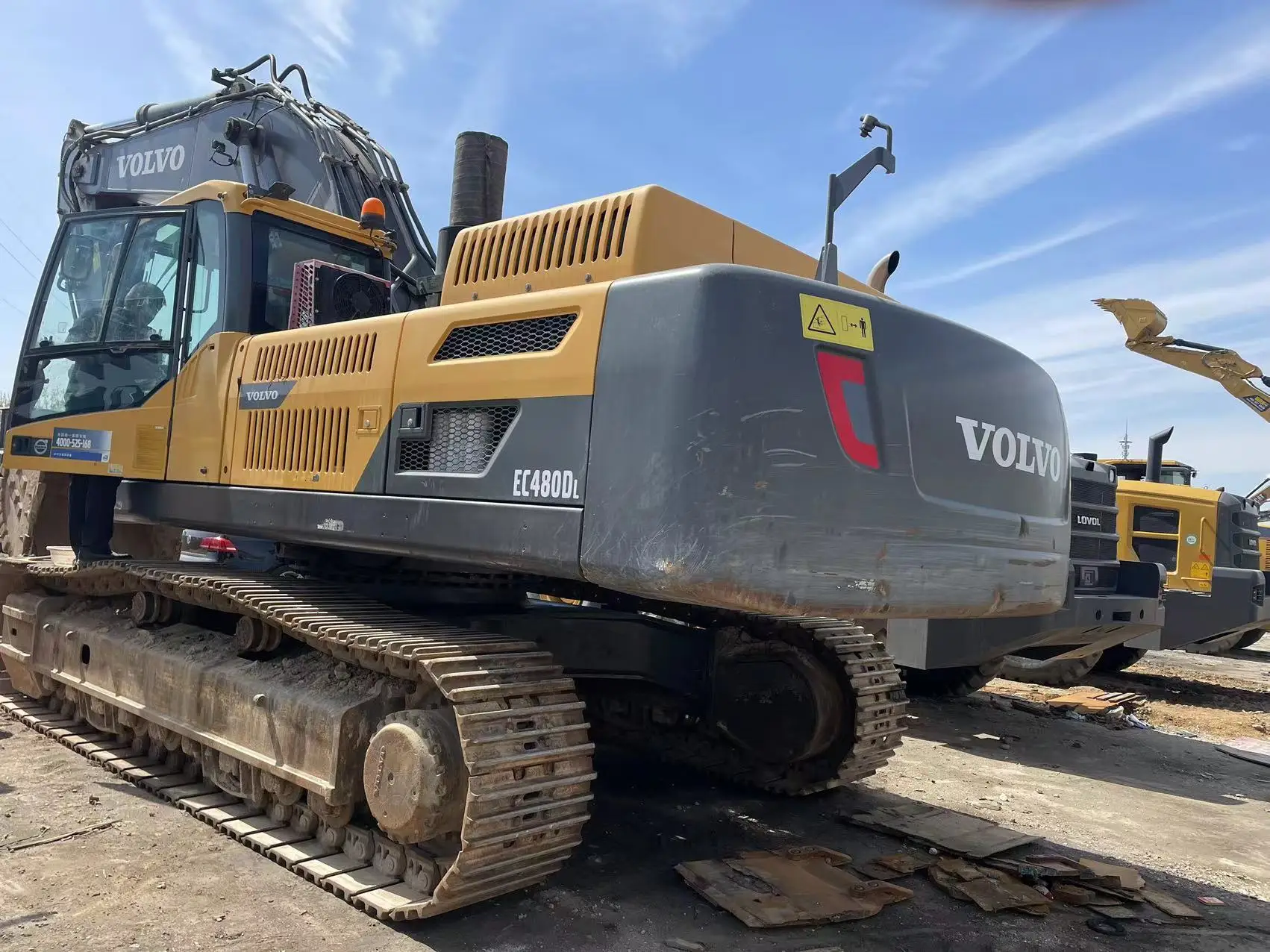 Used Original Ec480dl Excavator Machine Volvo Ec480dl 48t Machine For ...