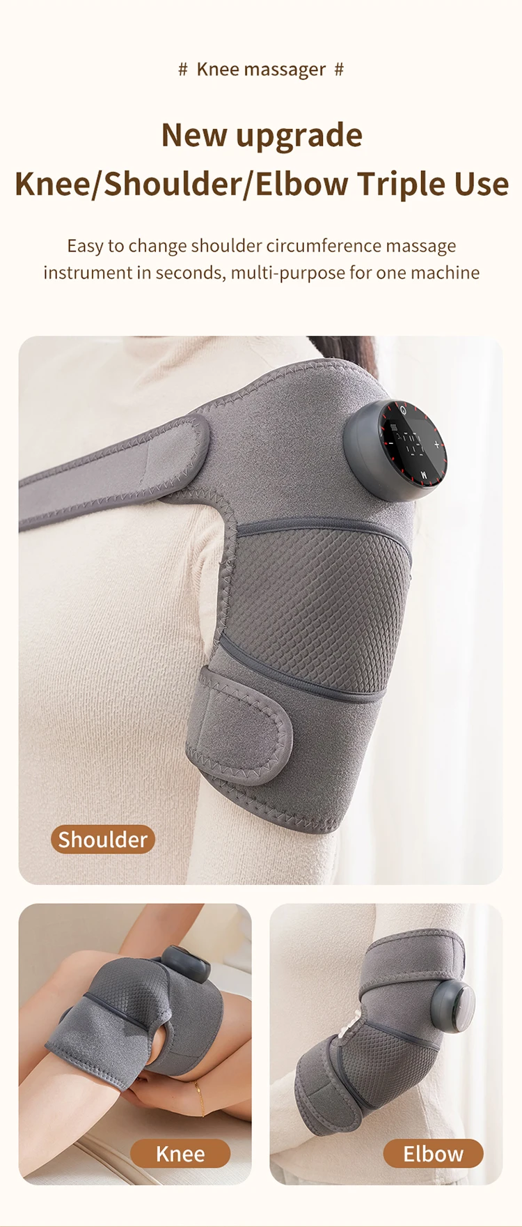 Electric Knee Heat Compress Massager for Knee| Alibaba.com