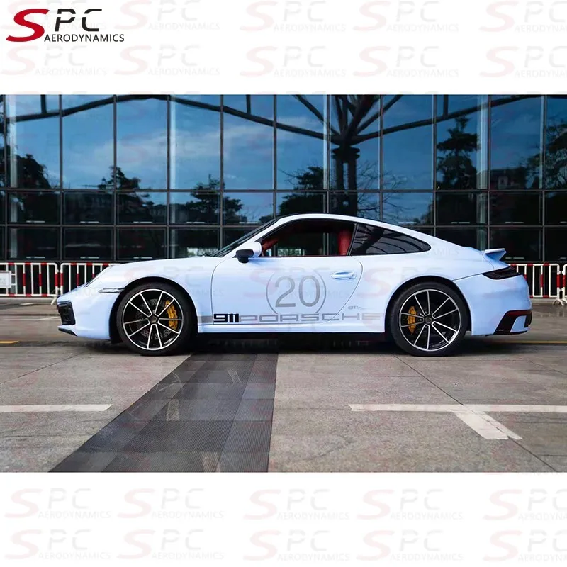 SPC 992车身套件，用于911改款车身套件，用于997 992外观，前保险杠 + 后保险杠 + 尾翼，用于997.1 997.2 2005-2011| Alibaba.com