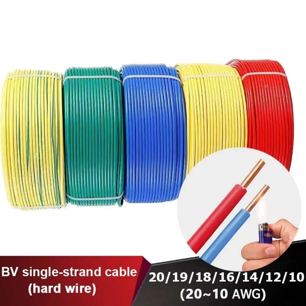 National Standard RV Electrical Wires Multi-Strand Copper Core Flexible ...