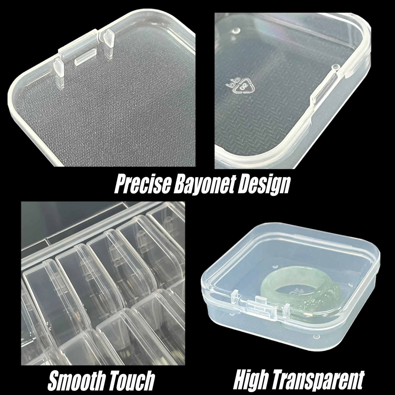 Wholesale Clear Plastic Box - Versatile Storage Solution