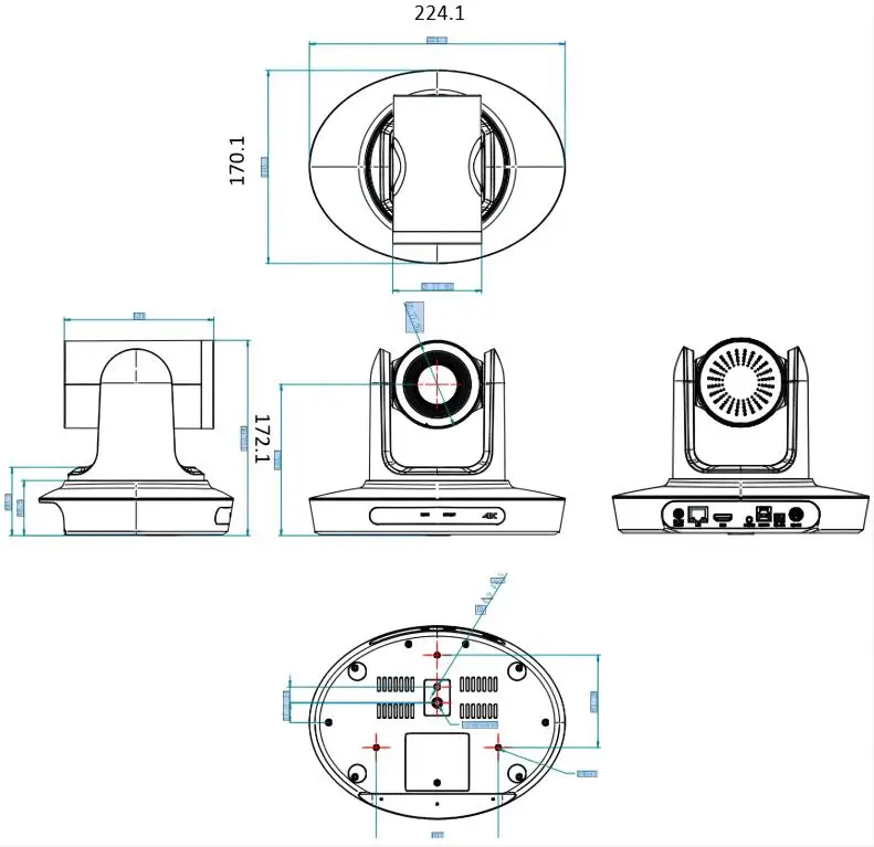 20x Ultra Hd Ptz Camera For Office Use With 4k Ultra-high Definition ...