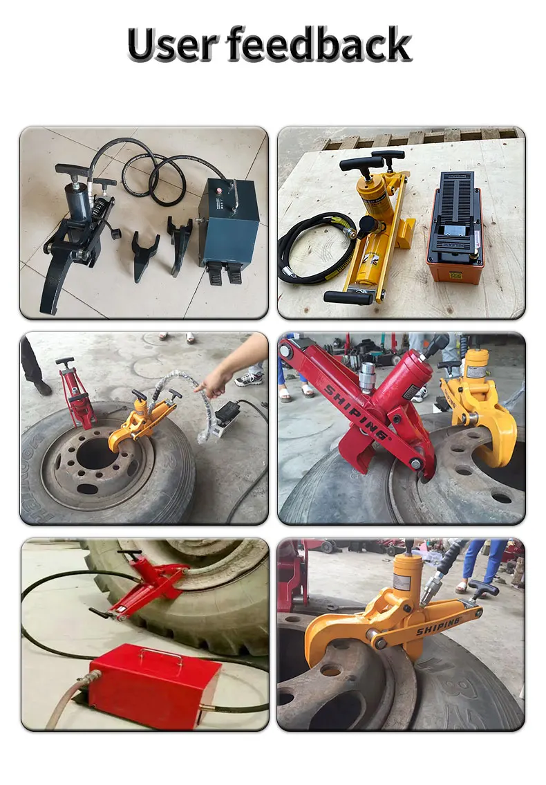 Truck Manual Tire Changer Hydraulic Pneumatic Tire Bead Breaker - Buy ...