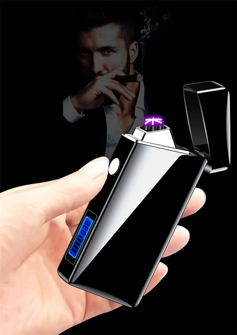 Cigarette Lighter with Arcs USB Charging - Best Smoking Accessories