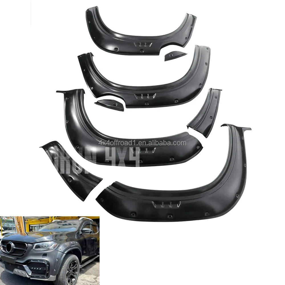NEW Fender Flares Kit Wheel Arch for Mercedes X-Class XCLASS Exterior ...