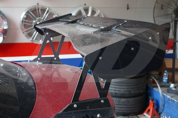 Volte Style Carbon Fiber Rear Spoiler for Mitsubishi Lancer Evo X