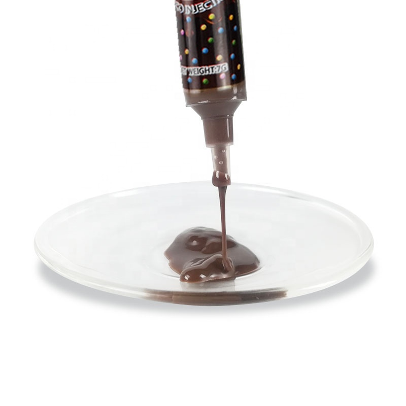 Syringe Shape Injection Candy - Chocolate Jam Liquid