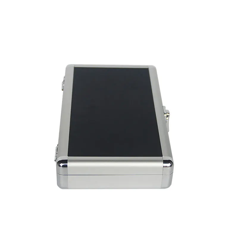 Customized Small Silver Aluminum Case With Open 180 Degrees Small Tool ...