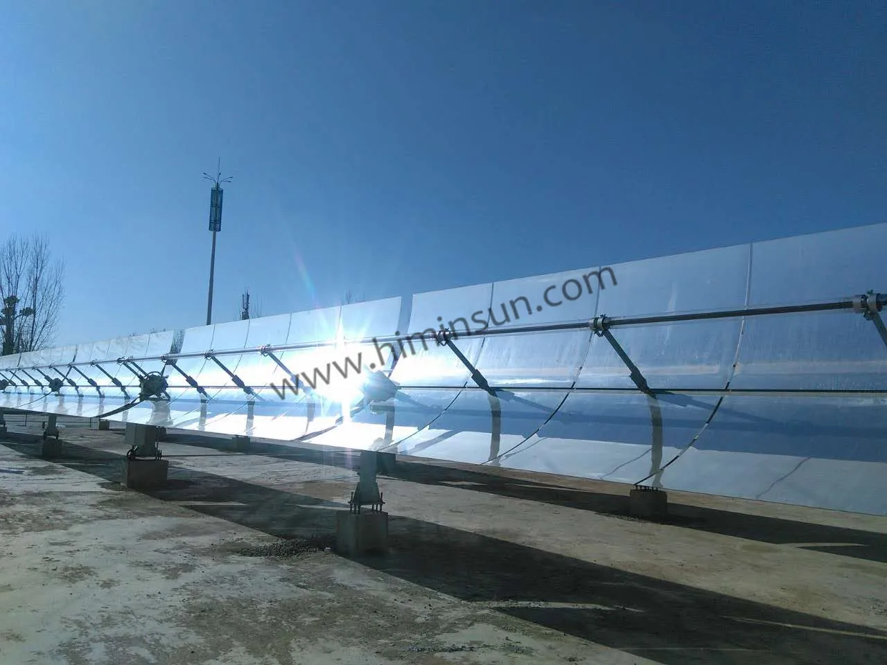 Himin Unique Fresnel Coated Solar Absorber Tube For Concentrated Solar ...