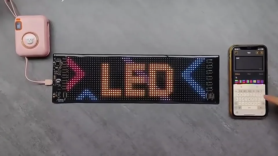 Flexible Led Soft Screen Car Mounted Led Advertising Screen Full Color ...