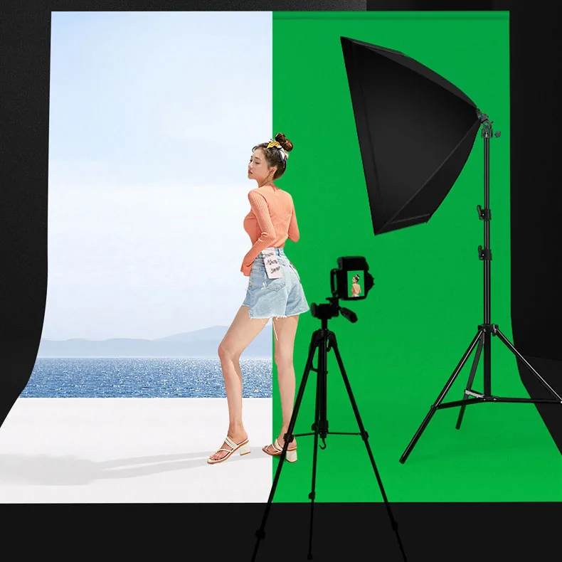 3.8M Wide Green Screen Background for Photography & Video