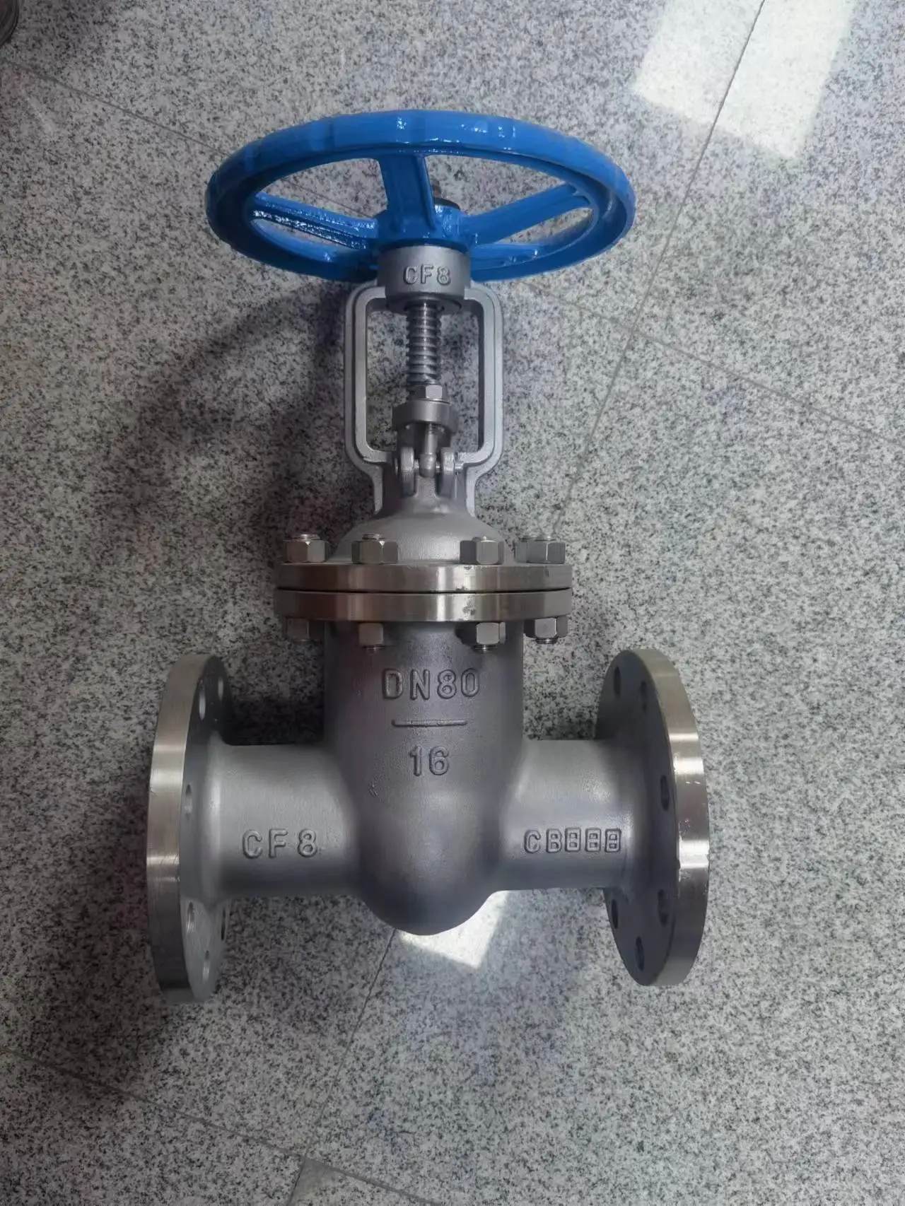 Water System Exposed Rod Gate Valve Z41w-16p Stainless Steel Flange Gate Valves - Buy Water ...