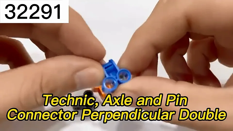 Technic Axle And Pin Connector Perpendicular Double Moc Diy Building ...