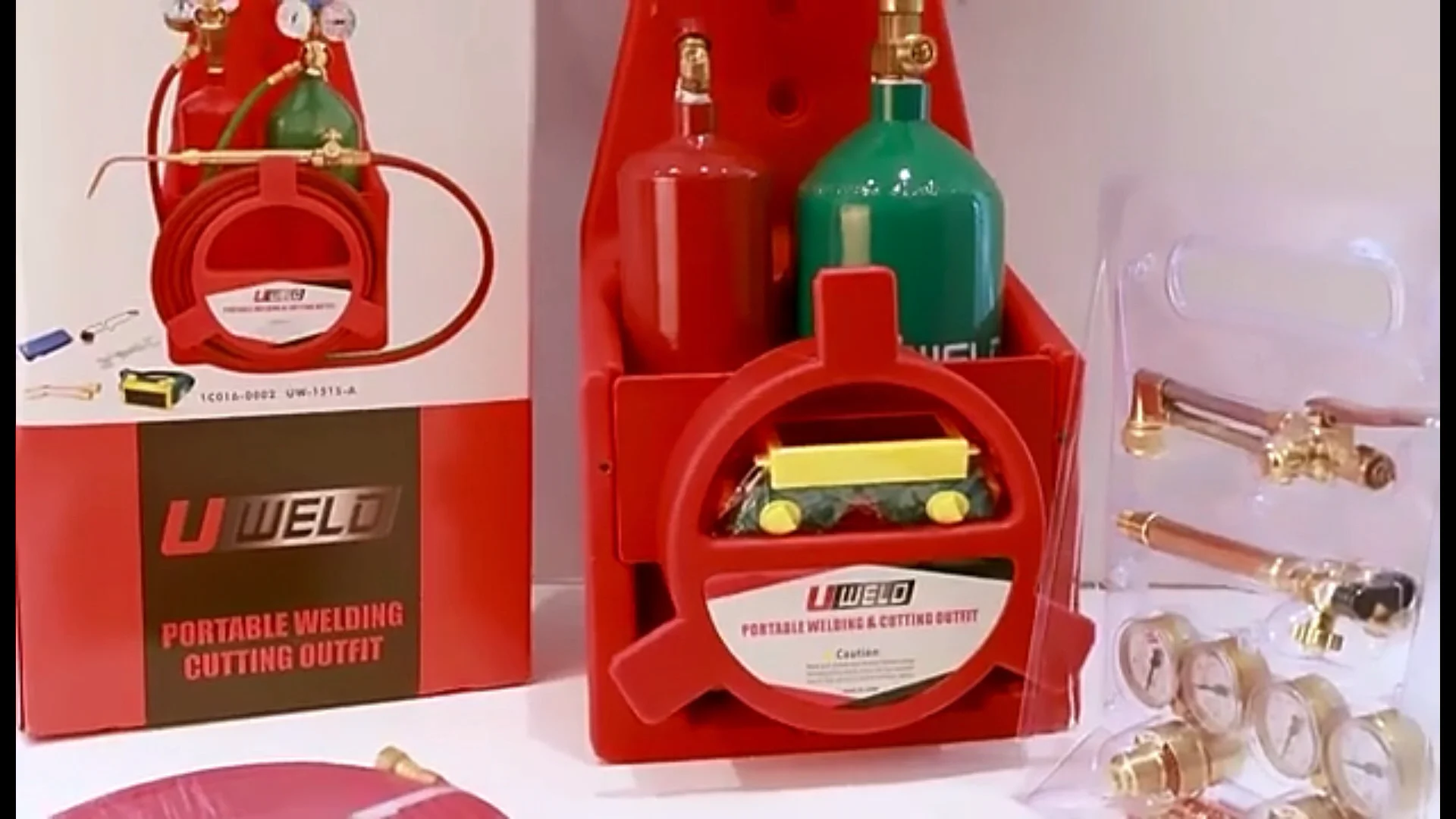 Powerful Portable Oxygen And Mapp Brazing Gas Torch Kit With Different ...