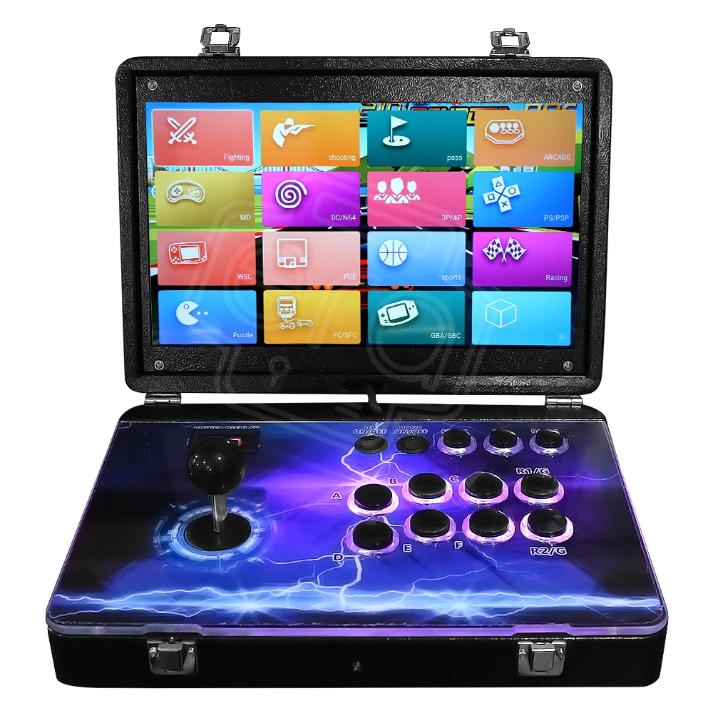 Pandor 2025 All-In-One Portable 14-inch Screen Arcade Home Game Console ...