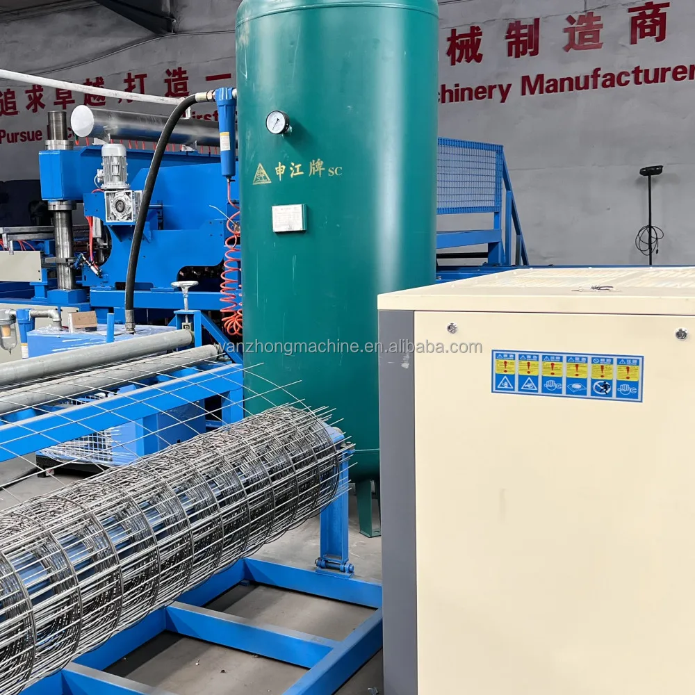 Fully Automatic CNC Concrete Reinforcing Wire Mesh Welding Machine