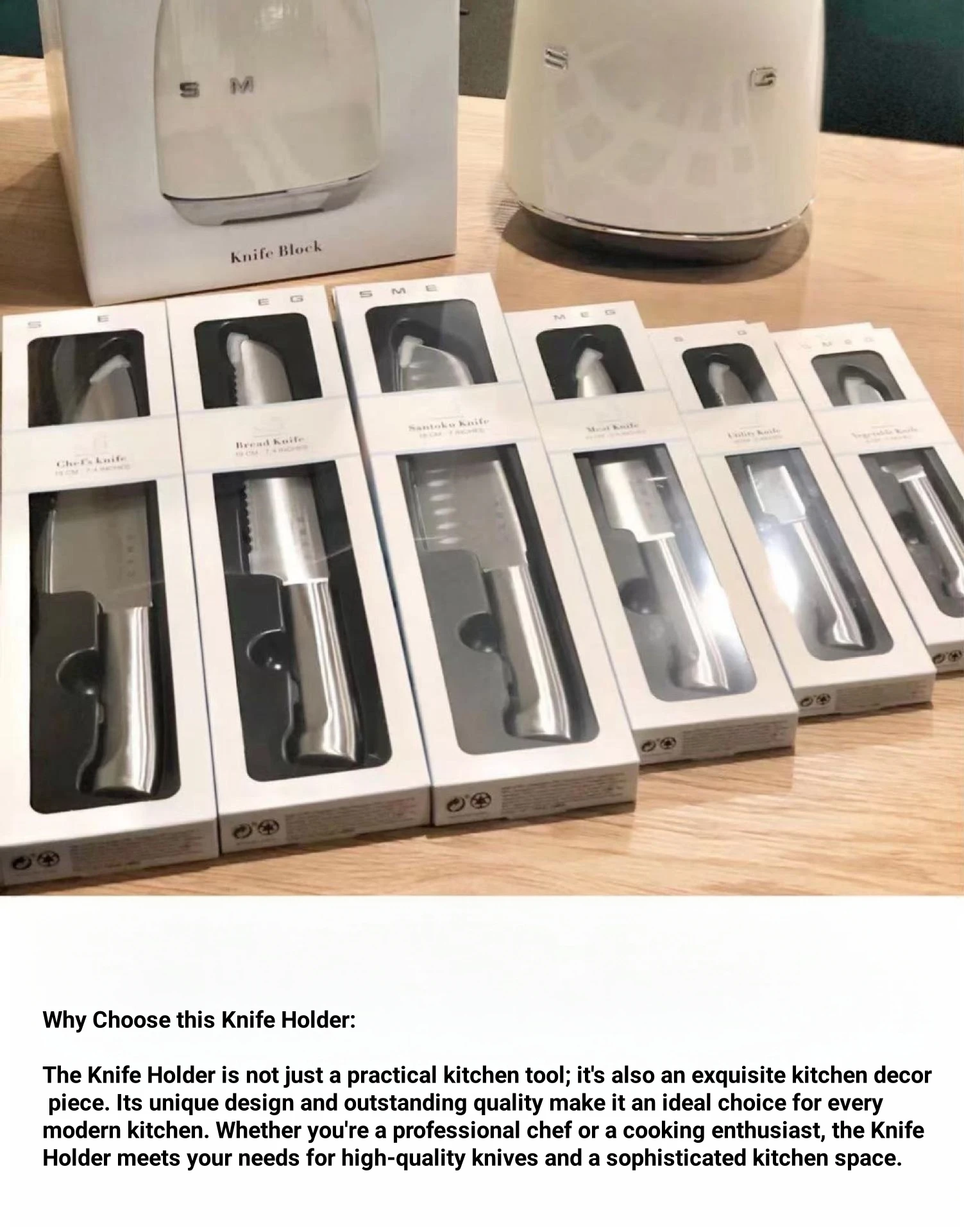 Wholesale Of Explosive And High-quality Knife Holder Sets,A Set Of Six ...