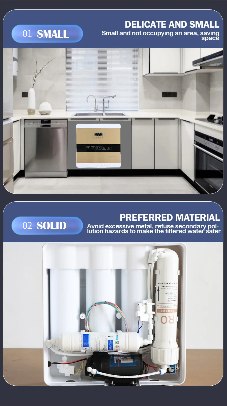 5 Stage Ultra-filtration Home Drinking Water Filter Purifier Tap Water ...