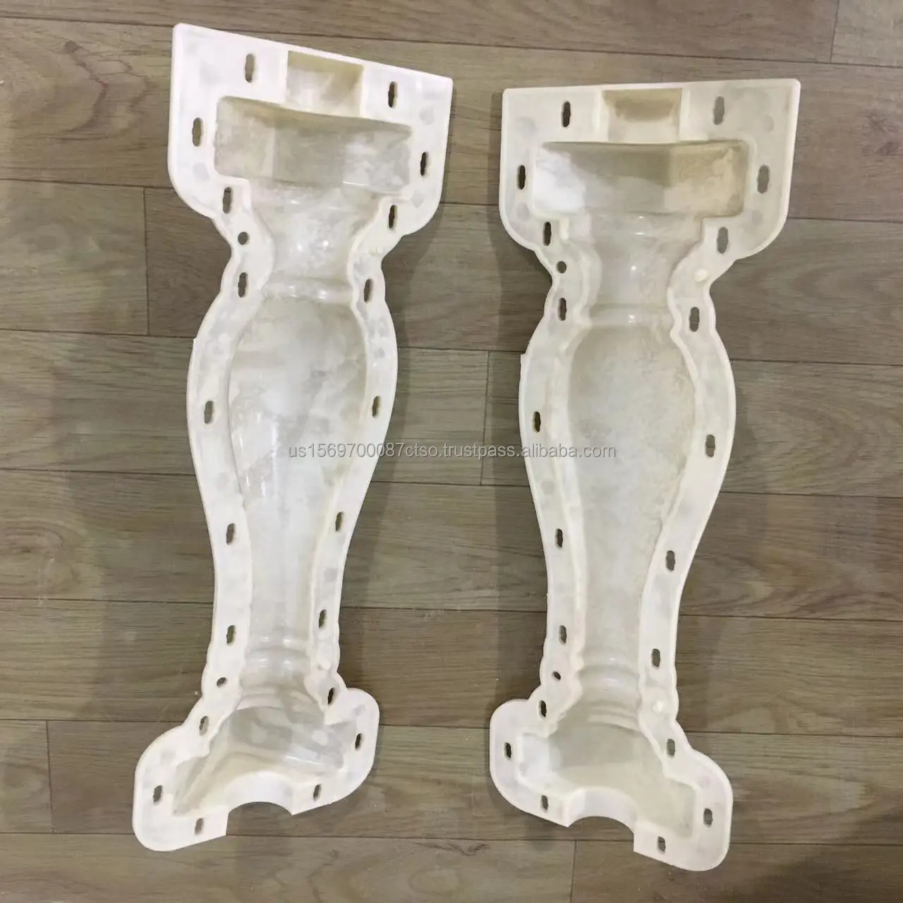 60cm Height Pre-Cast ABS & PP Plastic Injection Mould Handrails ...